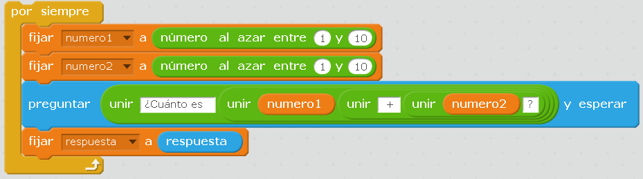 Trabajando las matemáticas con Scratch – Programamos